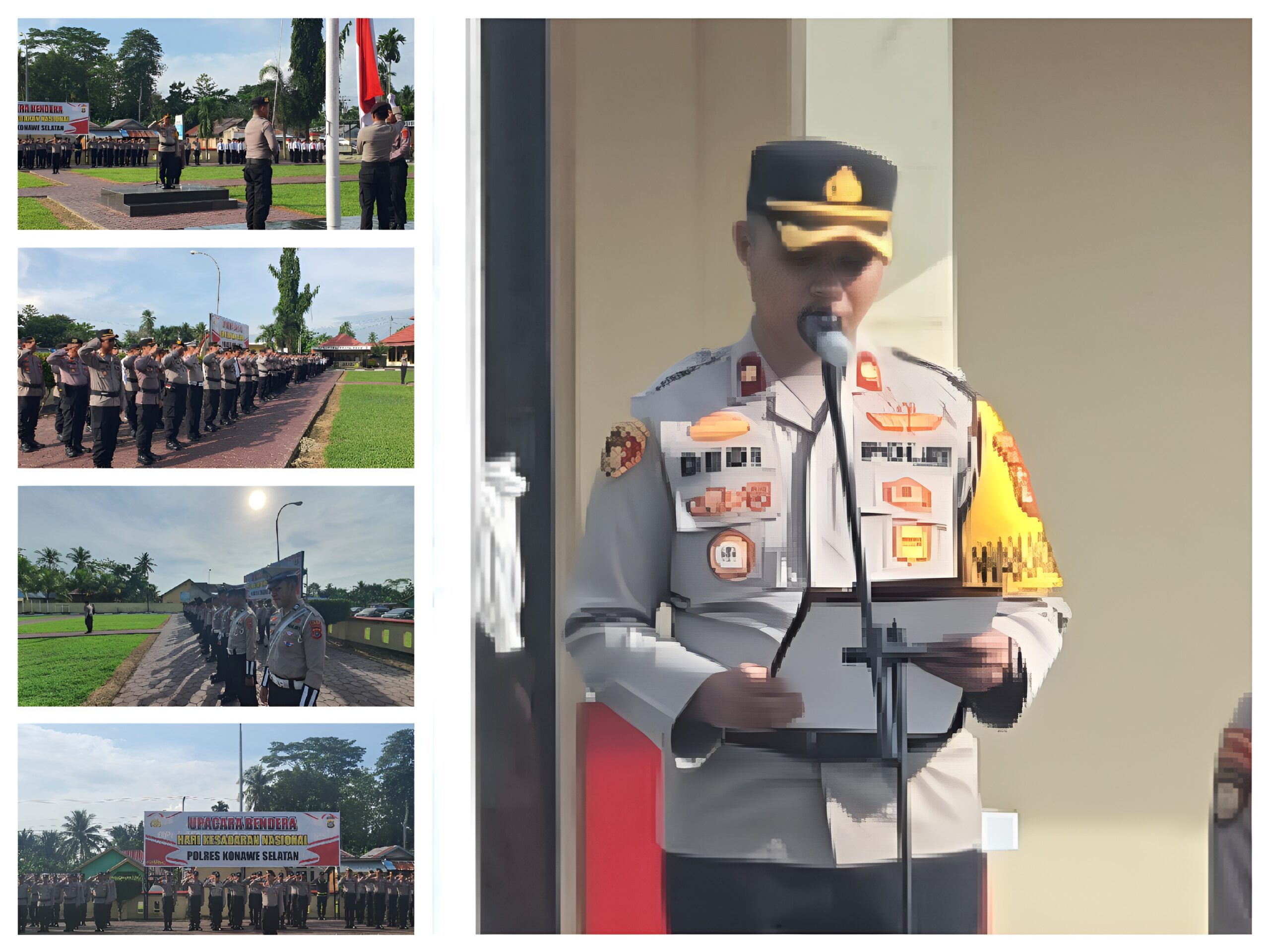 Wakapolres Konsel Pimpin Upacara Hari Kesadaran Nasional. Ini Isi ...